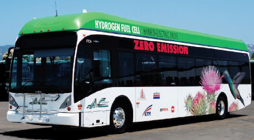 Solar powered hydrogen fueling AC Transit fuel cell buses | Torque News